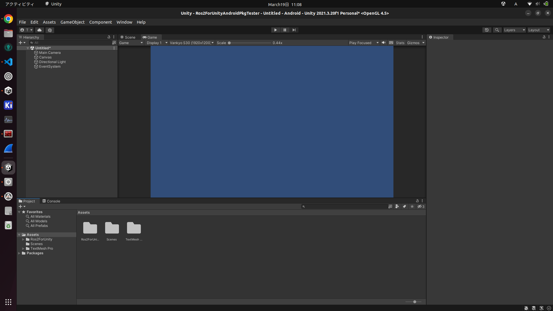 AndroidをROS2ノードにしてロボットのコントローラを作る #Unity - Qiita