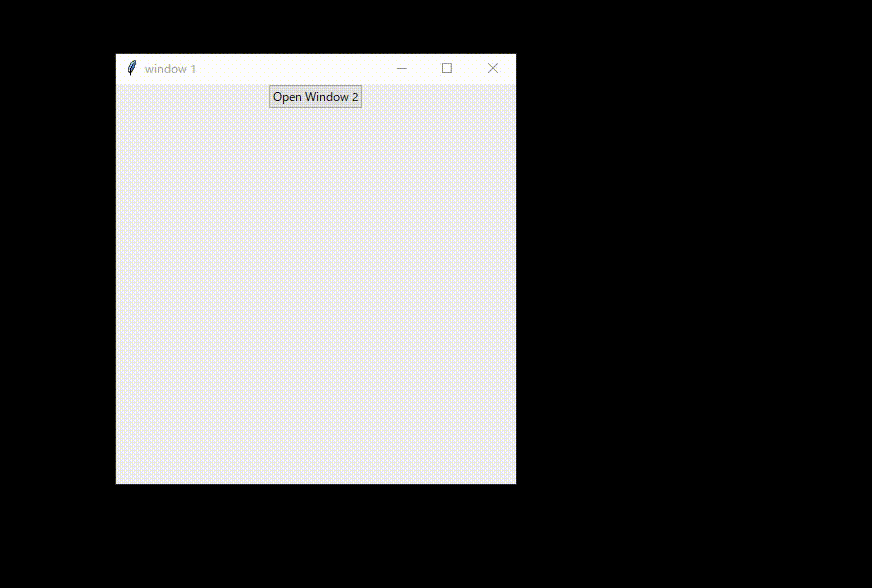  Python Show Multiple Windows In Tkinter