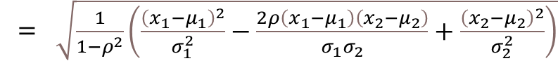 【異常検知】マハラノビス距離を嚙み砕いて理解する 1 Python Qiita