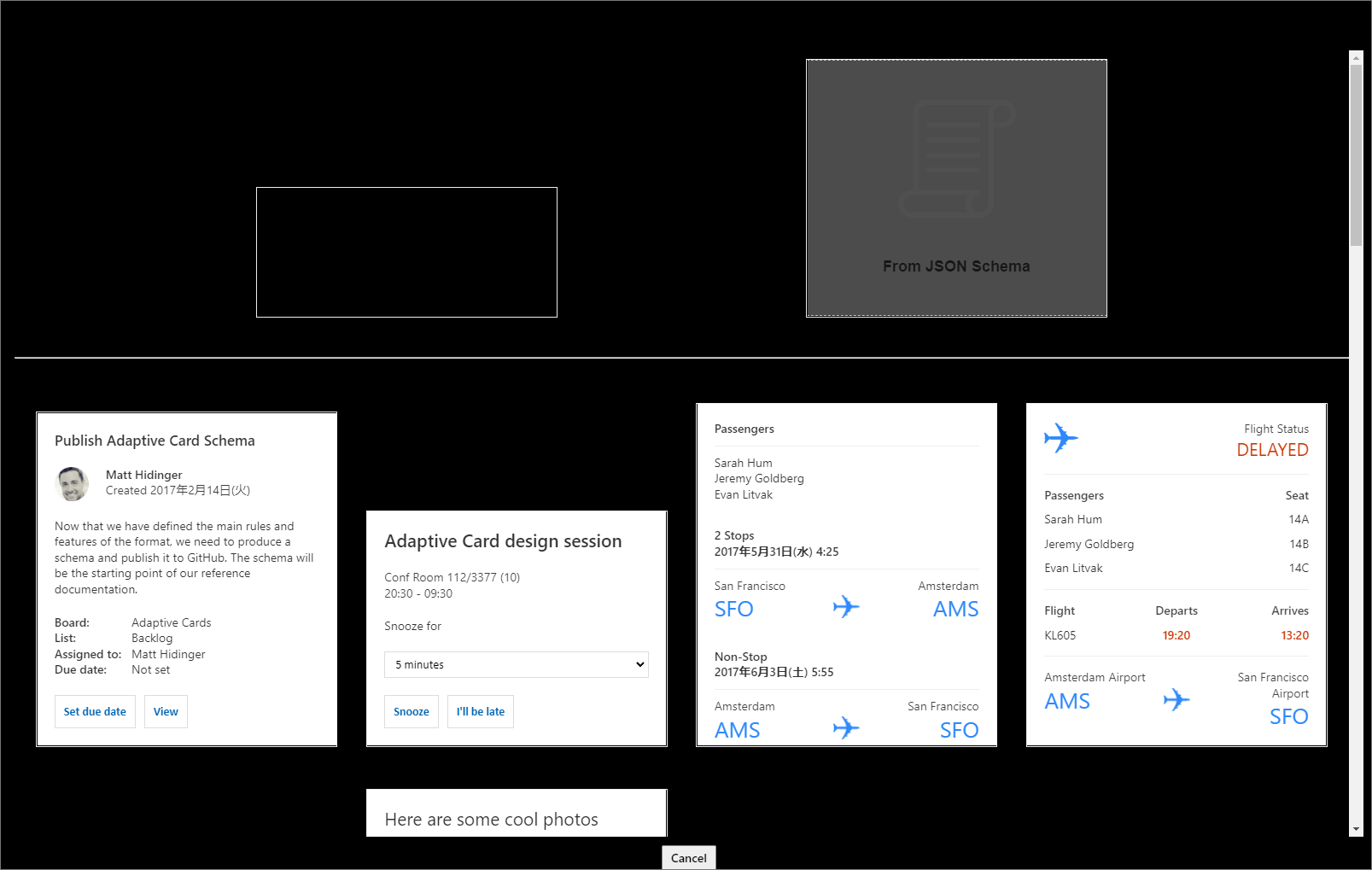 Adaptive Card Designer を使って Teams用カードを作ろう #PowerAutomate - Qiita