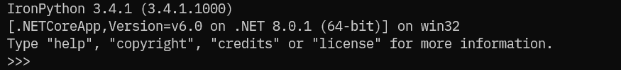 IronPython との付き合いかた #初心者 - Qiita