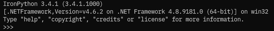 IronPython との付き合いかた #初心者 - Qiita
