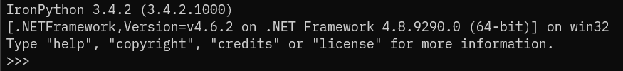 IronPython との付き合いかた #初心者 - Qiita