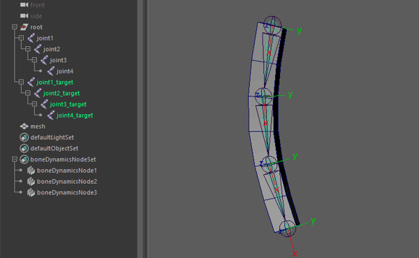 Maya用お手軽ボーンダイナミクスノード「boneDynamicsNode」詳細解説 #animation - Qiita