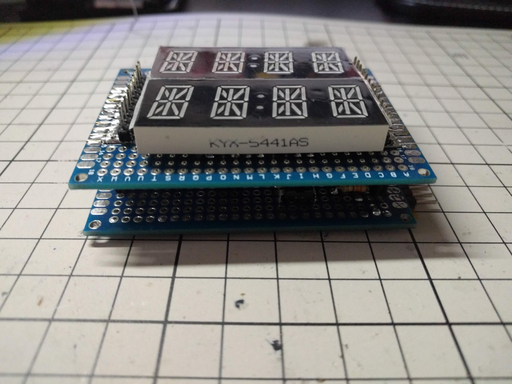 16seg Ledで遊ぶ Arduino Qiita