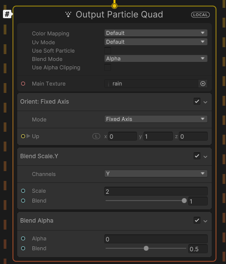【Unity】VFX Graphで雨を降らせる #URP - Qiita