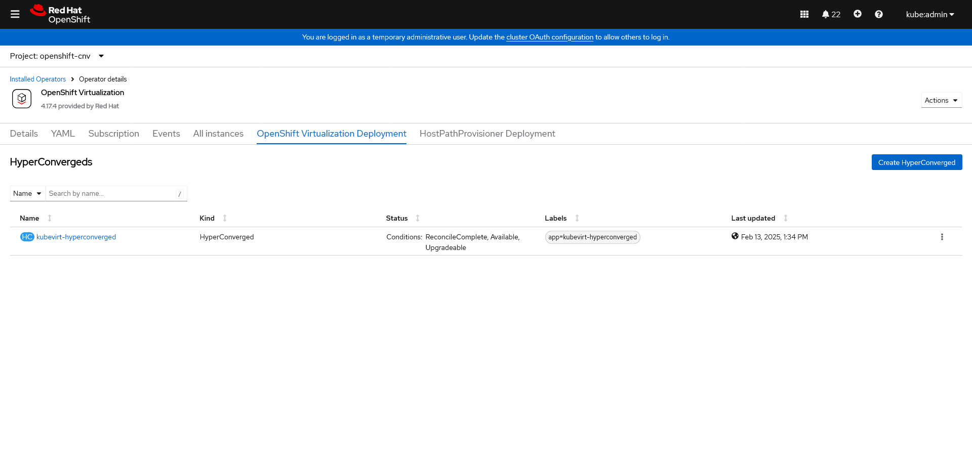 OpenShift Virtualization (OCP-V) - Installation #openshift - Qiita