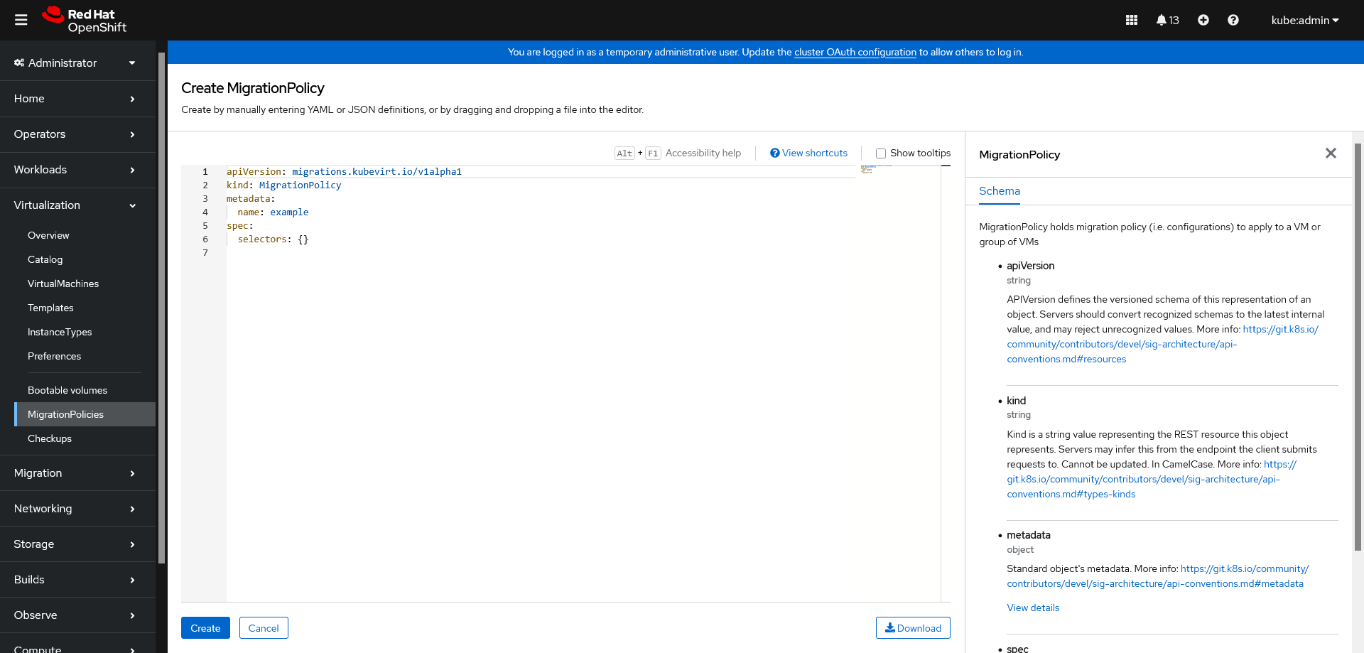 OpenShift Virtualization (OCP-V) - Live Migration - Requirements and ...