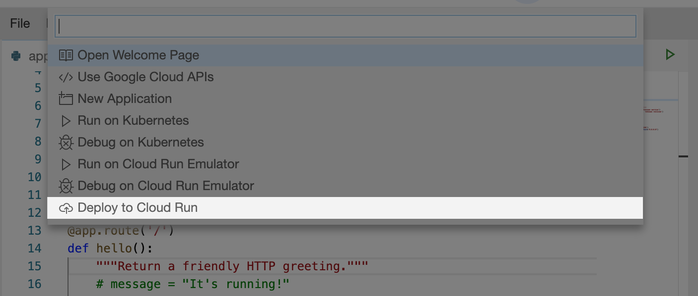 GCPのサービス「Cloud Code」のチュートリアルを Cloud Shell からやってみた #GoogleCloud - Qiita