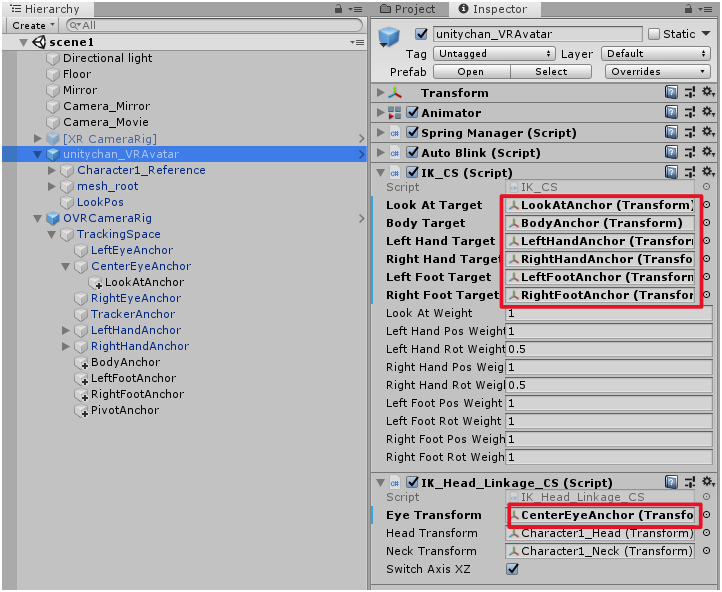 OculusQuestでXR Mecanim IK Plusを使用してユニティちゃんを動かしてみる #Unity - Qiita