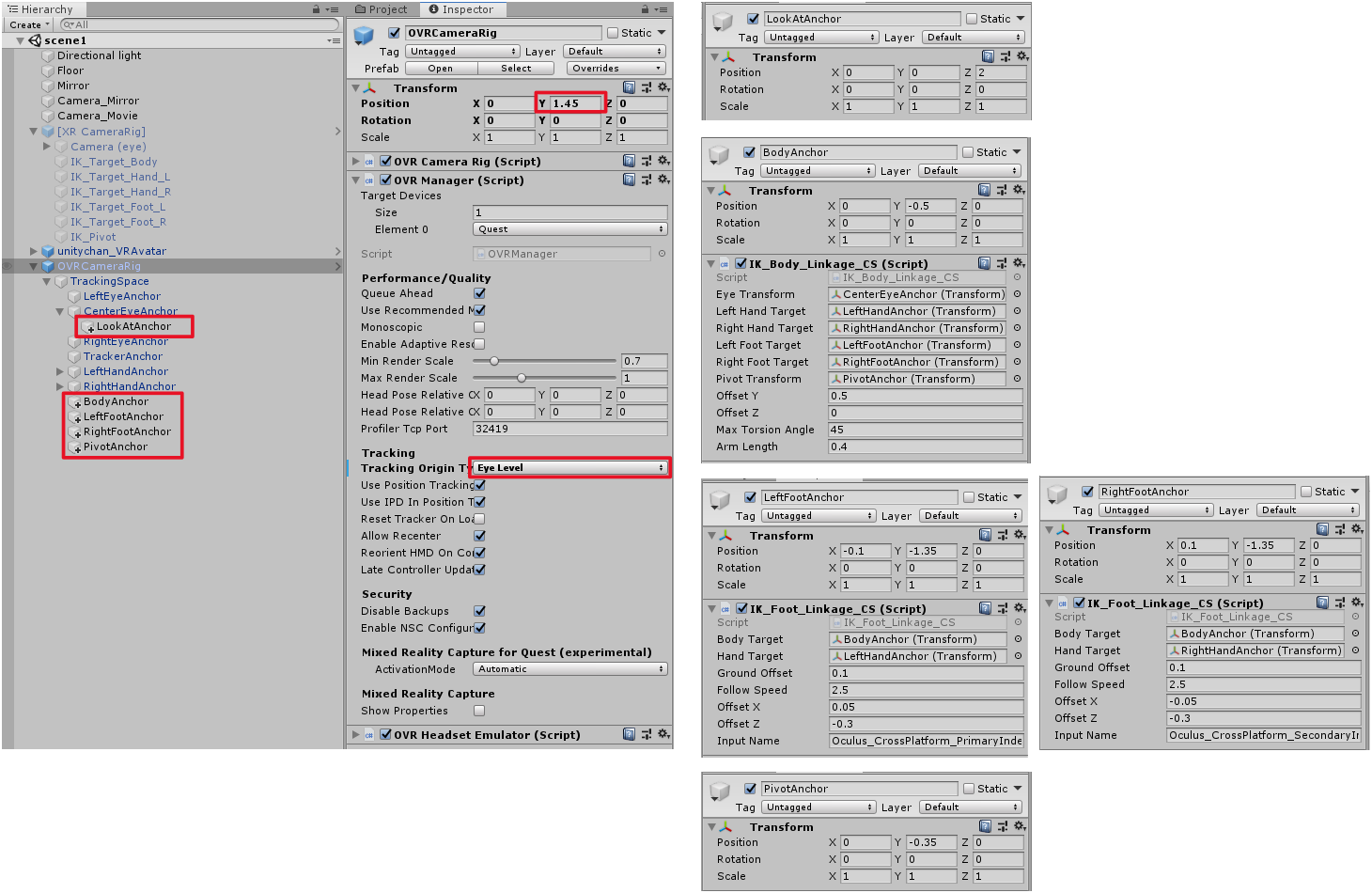 OculusQuestでXR Mecanim IK Plusを使用してユニティちゃんを動かしてみる #Unity - Qiita