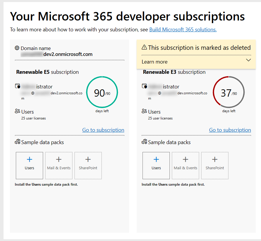 Office 365 E3 Developer（O365 開発者ライセンス）終了のおしらせ、と対策 #Microsoft365 - Qiita