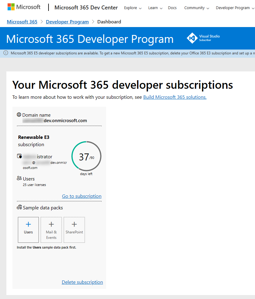 Office 365 E3 Developer（O365 開発者ライセンス）終了のおしらせ、と対策 #Microsoft365 - Qiita