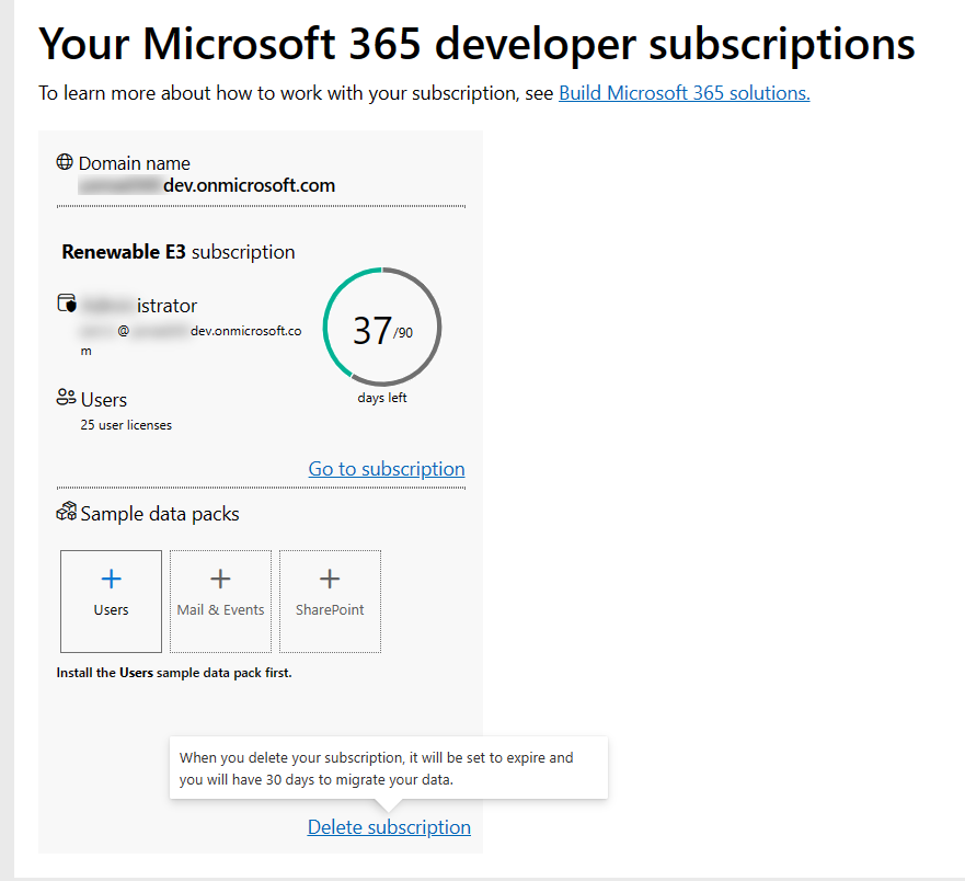 Office 365 E3 Developer（O365 開発者ライセンス）終了のおしらせ、と対策 #Microsoft365 - Qiita