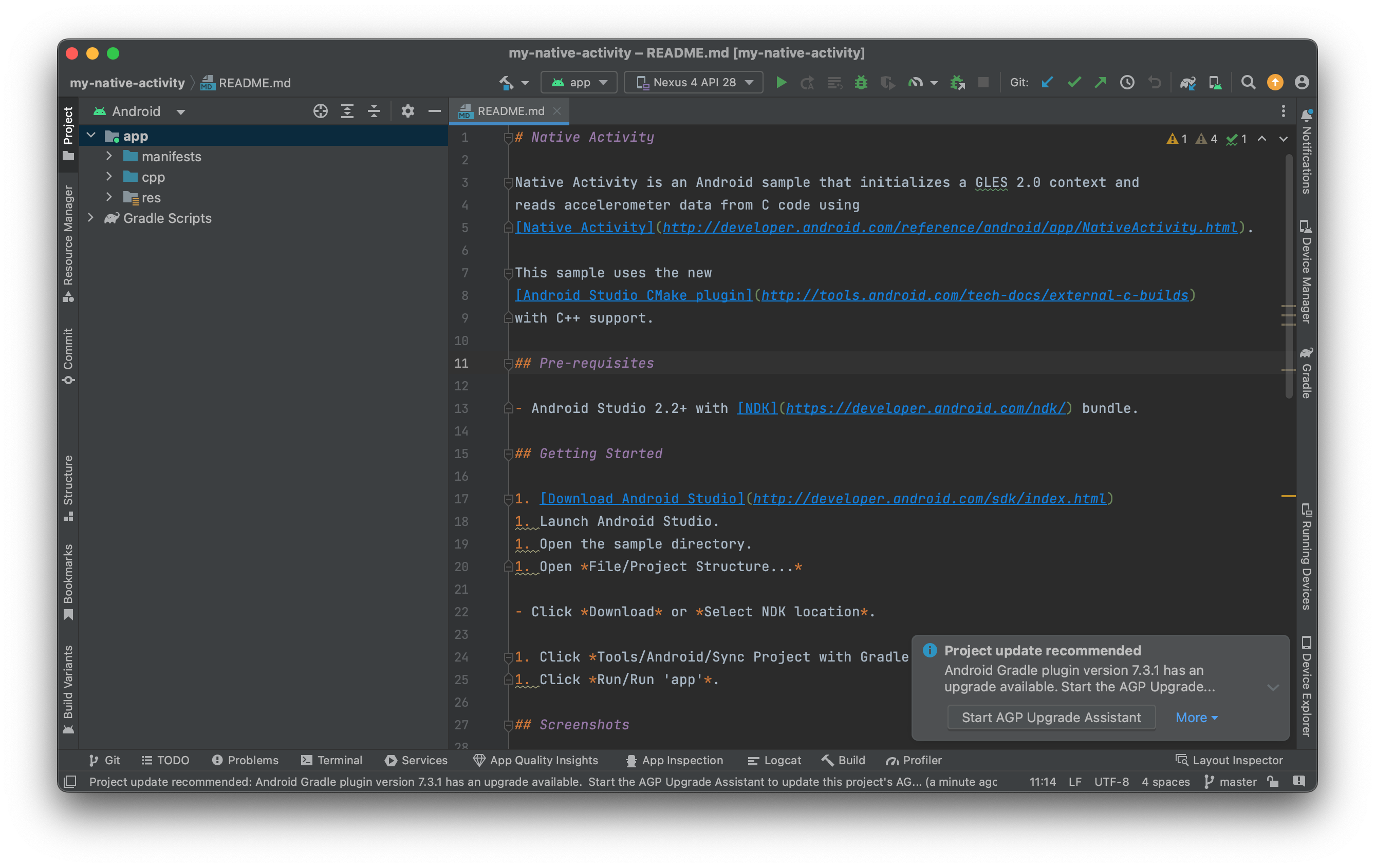 AndroidのNativeActivityを使ってみる #nativeactivity - Qiita AndroidのNativeActivityを使ってみる #nativeactivity - Qiita
