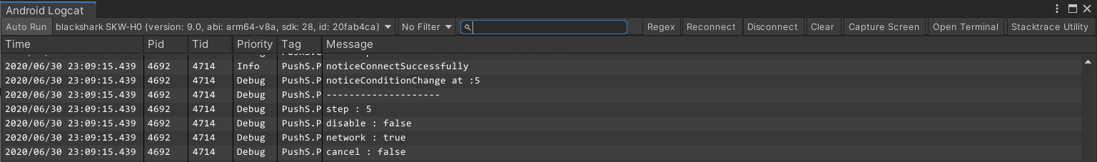 【Unity：Log】Android Logcat #Unity - Qiita