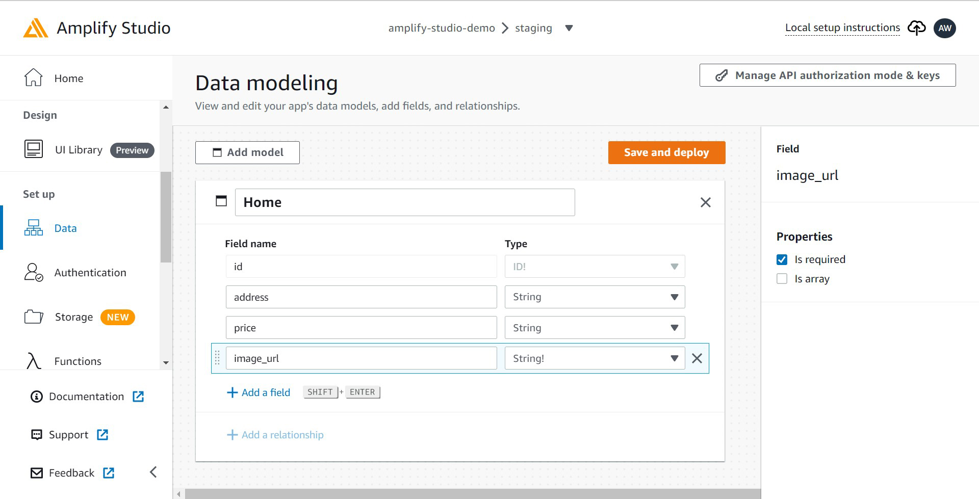 【AWS初学者向け】AWS Amplify Studioをさわってみた #React - Qiita