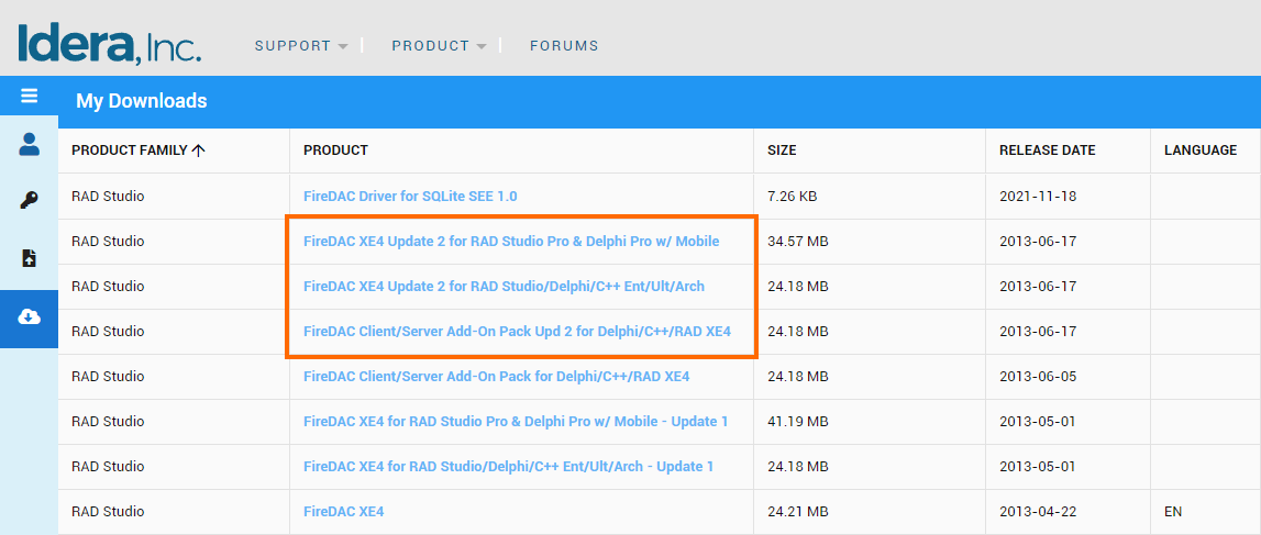 旧バージョンの Delphi に FireDAC をインストールするには？ #Pascal - Qiita