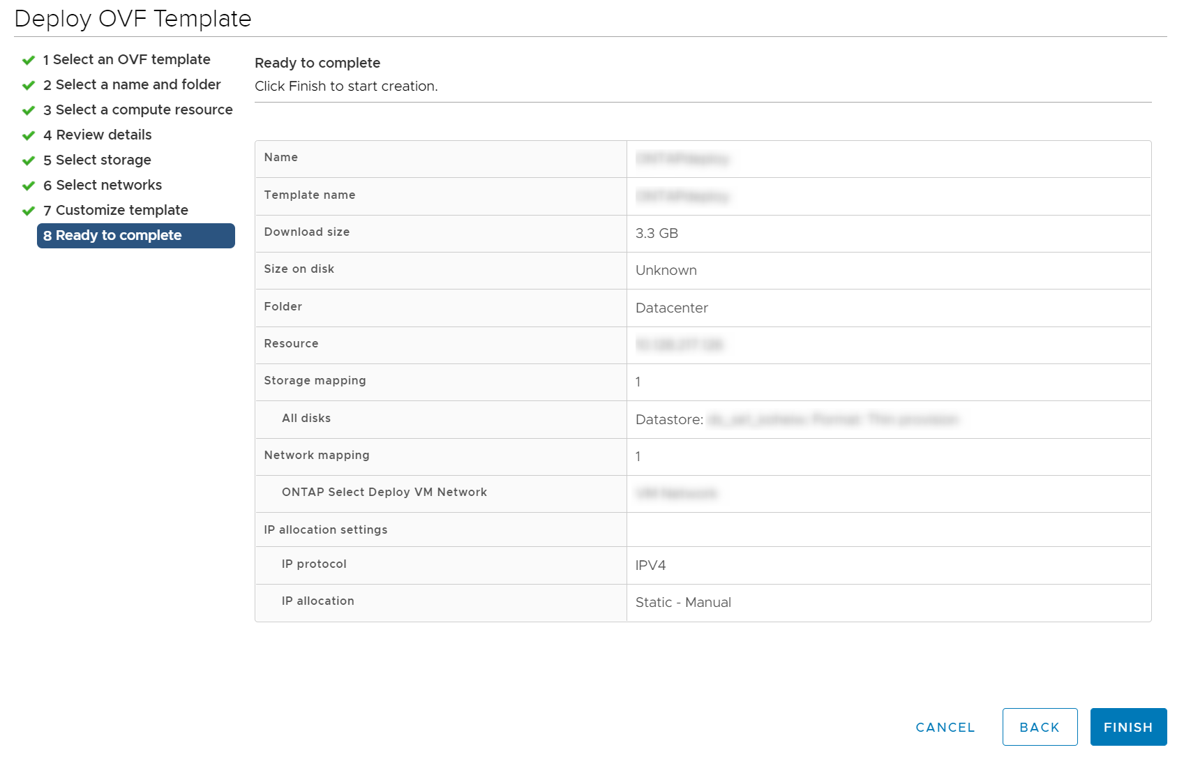 ONTAP Selectを評価モードで利用する(Deploy仮想マシンの作成) ##Ontap - Qiita
