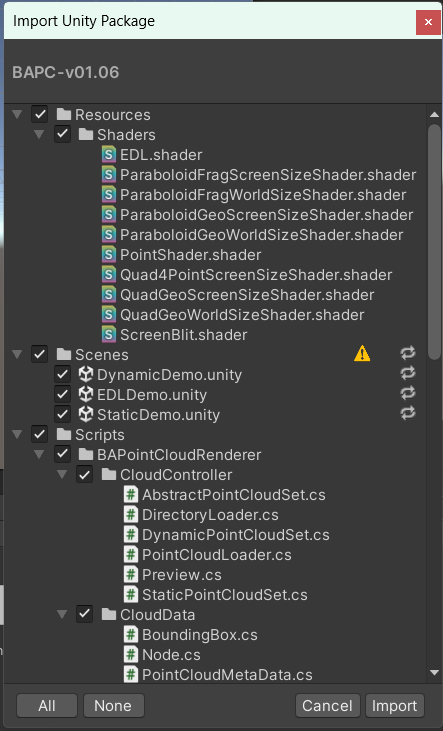 Unityに大量の点群を表示する手順 #Unity3D - Qiita