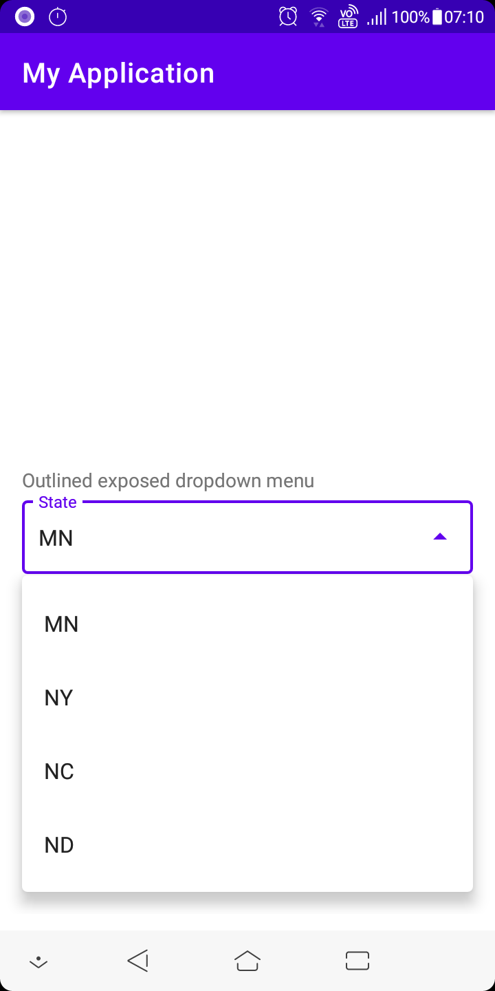 Exposed Dropdown Menu を使ってみる #Android - Qiita
