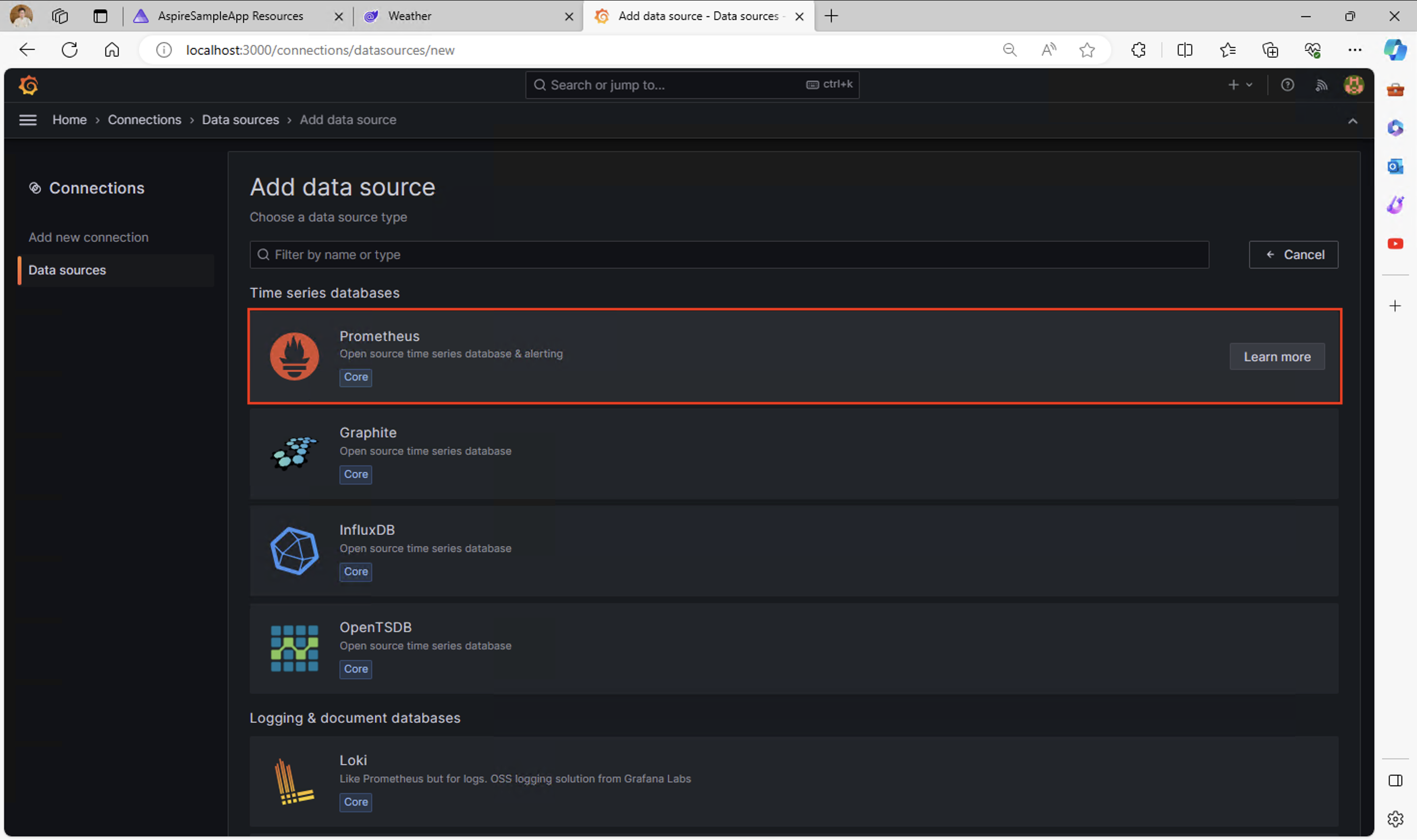 .NET Aspire で Prometheus, Jaeger, Grafana を使う #grafana - Qiita
