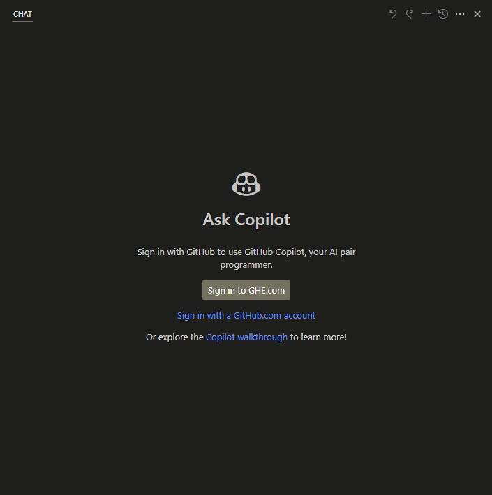 【Github Copilot】Sign in with GHE.comと表示された時の対処法 #GitHub - Qiita