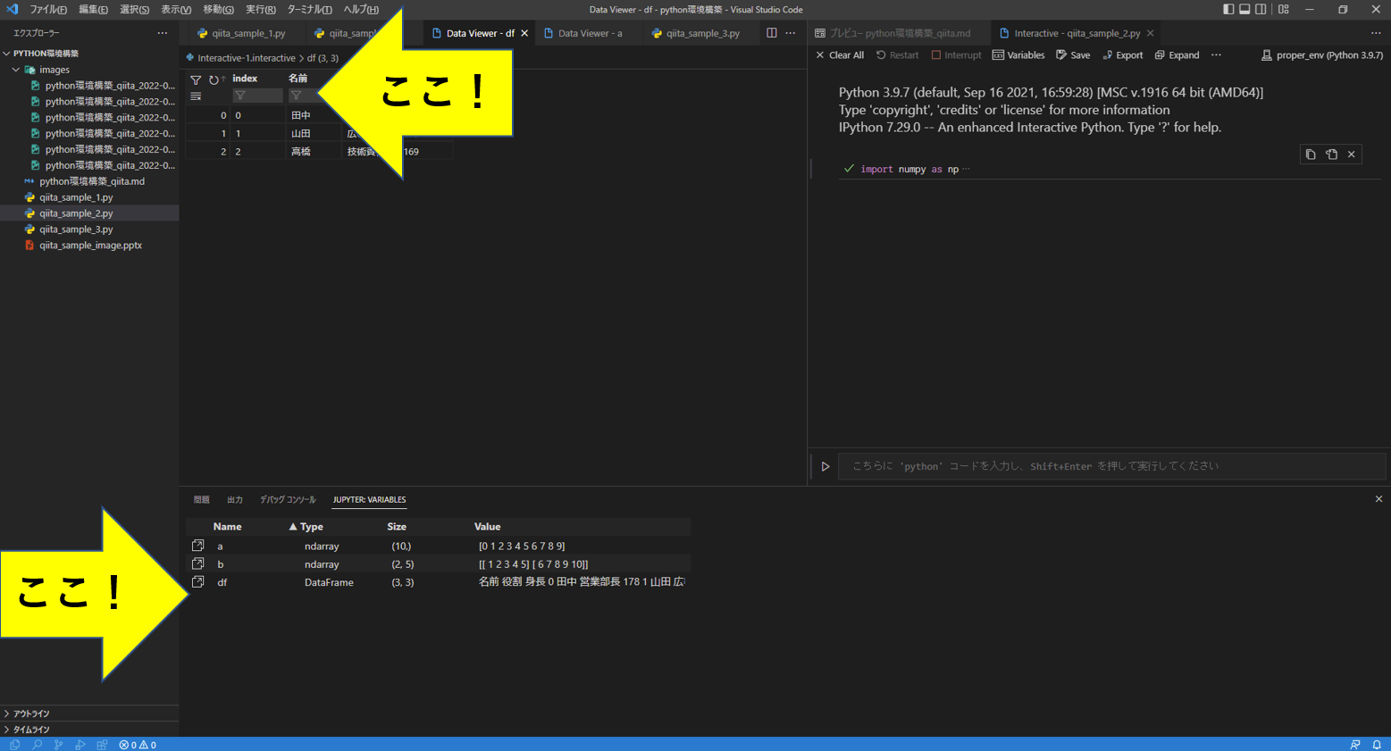 【Anaconda3 + Python】SpyderユーザーがVSCodeに乗り換えた時の手順まとめ #Jupyter - Qiita