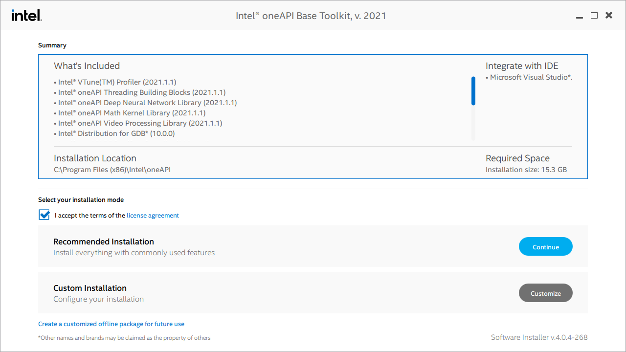 Intel oneAPI Base Toolkit + HPC Toolkit (Intel Fortran)のインストール（Windows版） #intel - Qiita