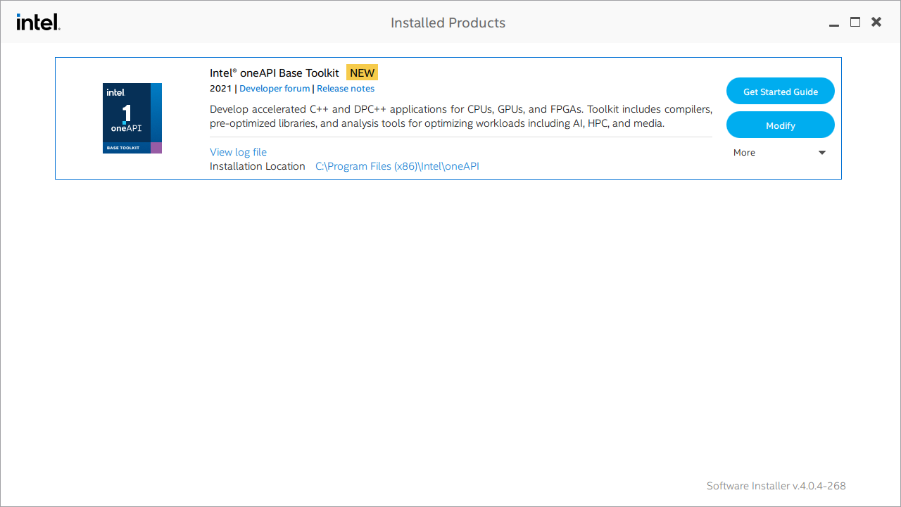 Intel oneAPI Base Toolkit + HPC Toolkit (Intel Fortran)のインストール（Windows版） #intel - Qiita