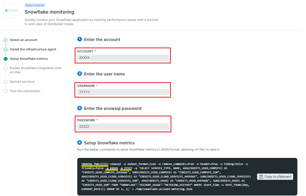 New RelicでSnowflakeの使用状況を可視化してみよう #SQL - Qiita