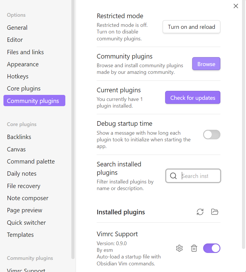 とりあえず始める.obsidian.vimrc #Vim - Qiita