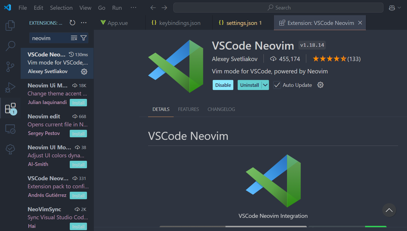 vimをいきなり普段使いできる。vscode-neovimを使ってみよう! #VSCode - Qiita