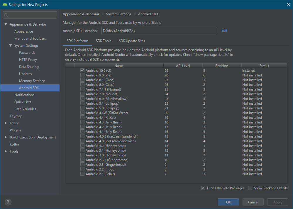 Flutterの開発環境(Windows + Android Studio)を構築する #Windows - Qiita
