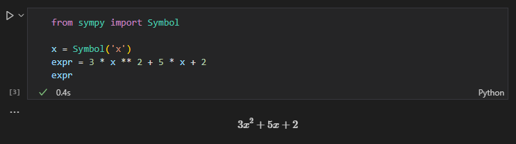 数式操作で便利なSymPyの入門 #Python - Qiita