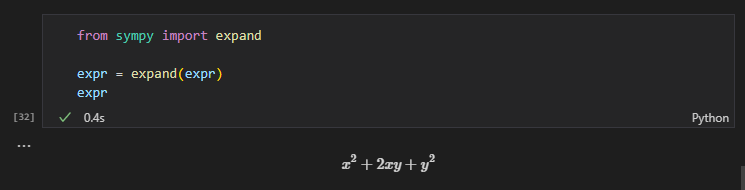 数式操作で便利なSymPyの入門 #Python - Qiita
