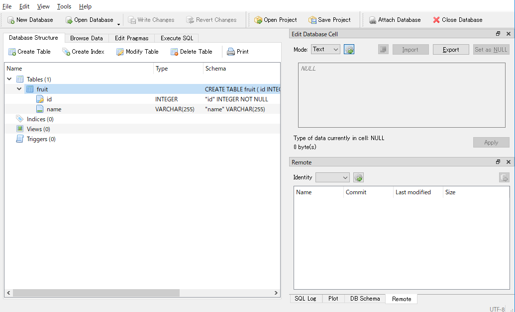 PythonでSQLiteを使ってみる（DB4S・SQLAlchemy） #Python3 - Qiita