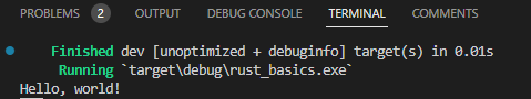 Rustの基本をPythonと比較しつつ学んでみる #1 #Python3 - Qiita