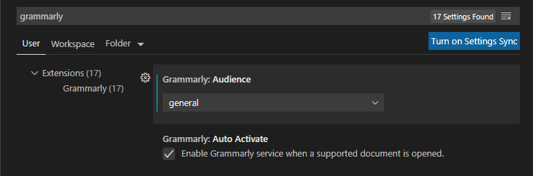 VS Code上でGrammarlyを使って英語ドキュメントの執筆に役立ててみる #Python - Qiita