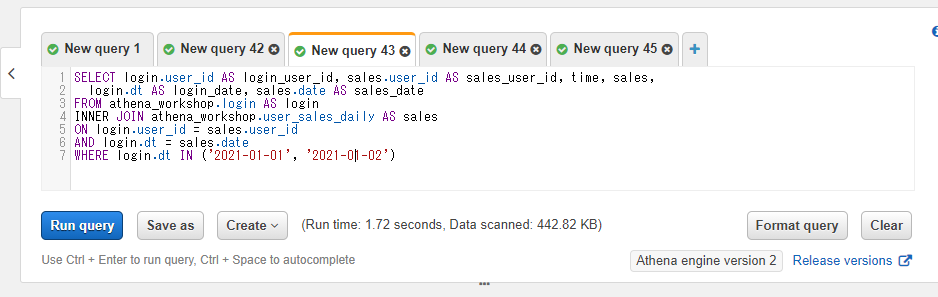 Athenaで基礎からしっかり入門 分析SQL（Python・Pandasコード付き） #1 - Qiita
