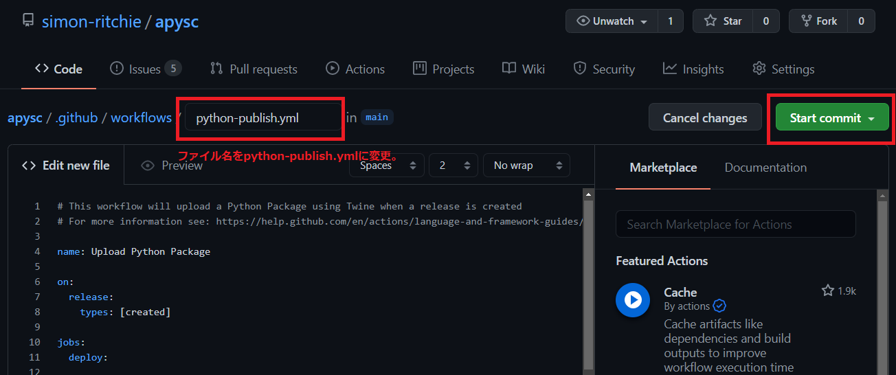入門 GitHub Actions（Pythonライブラリ・Lint・テスト・PyPIアップロード・バッジ設定） - Qiita