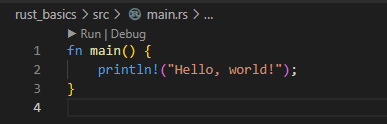 Rustの基本をPythonと比較しつつ学んでみる #1 #Python3 - Qiita