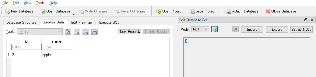 PythonでSQLiteを使ってみる（DB4S・SQLAlchemy） #Python3 - Qiita