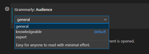 VS Code上でGrammarlyを使って英語ドキュメントの執筆に役立ててみる #Python - Qiita