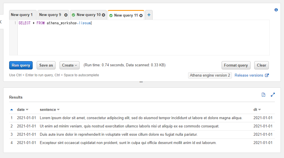 Athenaで基礎からしっかり入門 分析SQL（Python・Pandasコード付き） #3 #AWS - Qiita