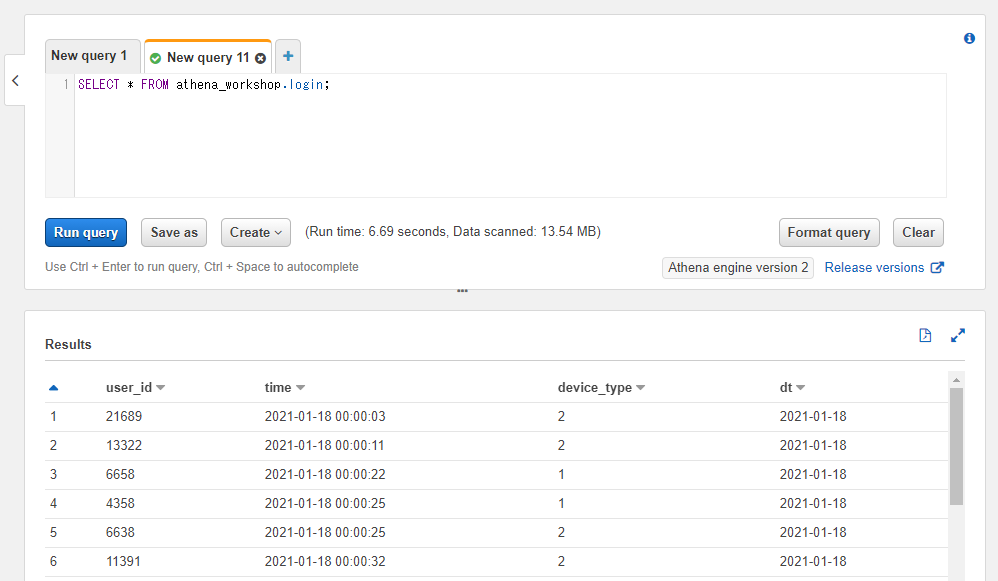Athenaで基礎からしっかり入門 分析SQL（Python・Pandasコード付き） #1 - Qiita