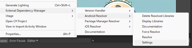 Unity AndroidのBuild時になるエラーについての対処 #Android - Qiita