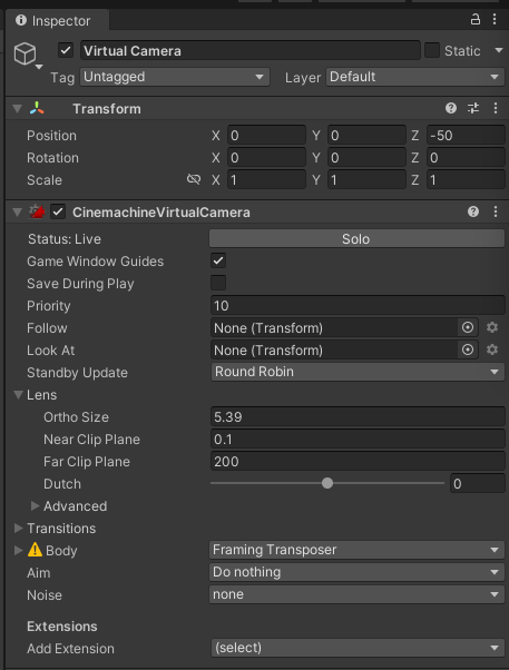 Unity Cinemachineでカメラ制御する #Unity - Qiita