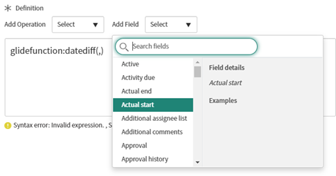 レポート作成のちょっとした新機能「Function Field」について #ServiceNow - Qiita