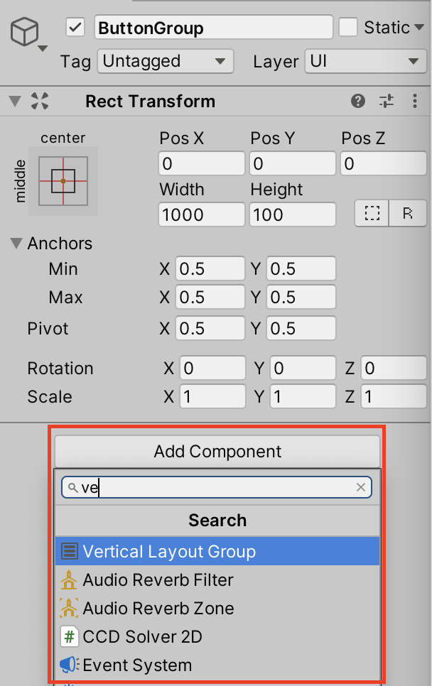【Unity初心者向け】Layout GroupでUI配置をお手軽に綺麗に #Unity - Qiita